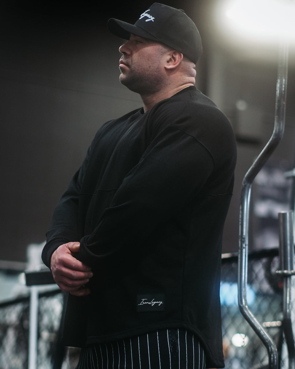 Crewneck Signature Robber Noir – Iron Legacy